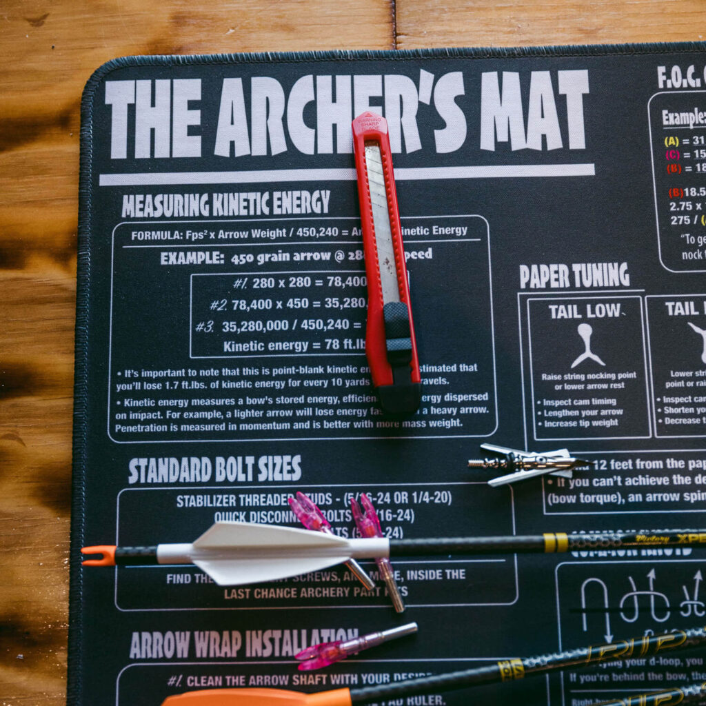 The Archer's Mat - Last Chance Archery